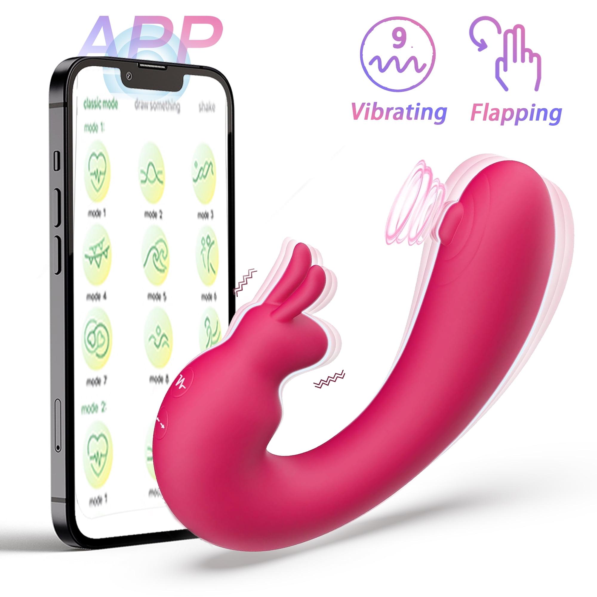 Ayiyun Vibrator Vibrators Thumping Rabbit Vibrators 3 In 1 Adult Sex