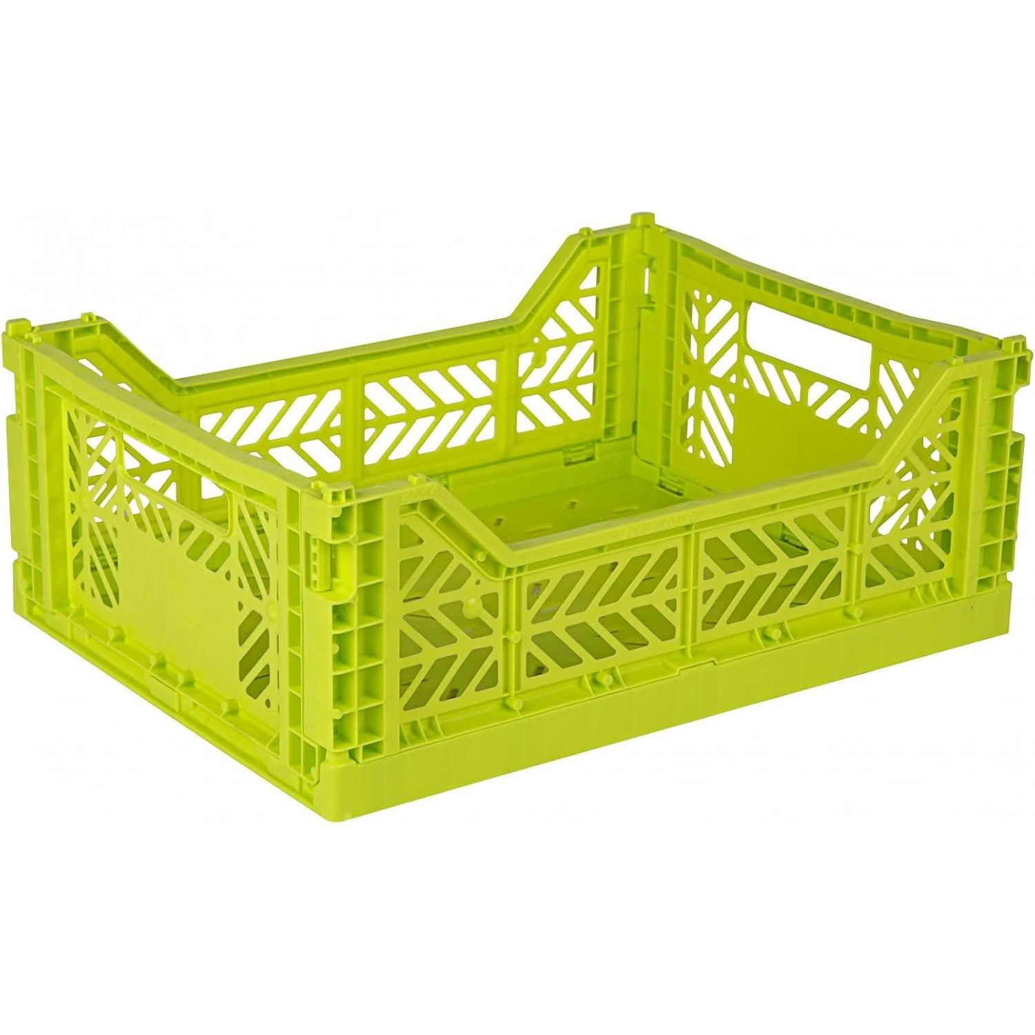 AYKASA Collapsible Storage Bins, Plastic Crate for Storage, Collapsible ...