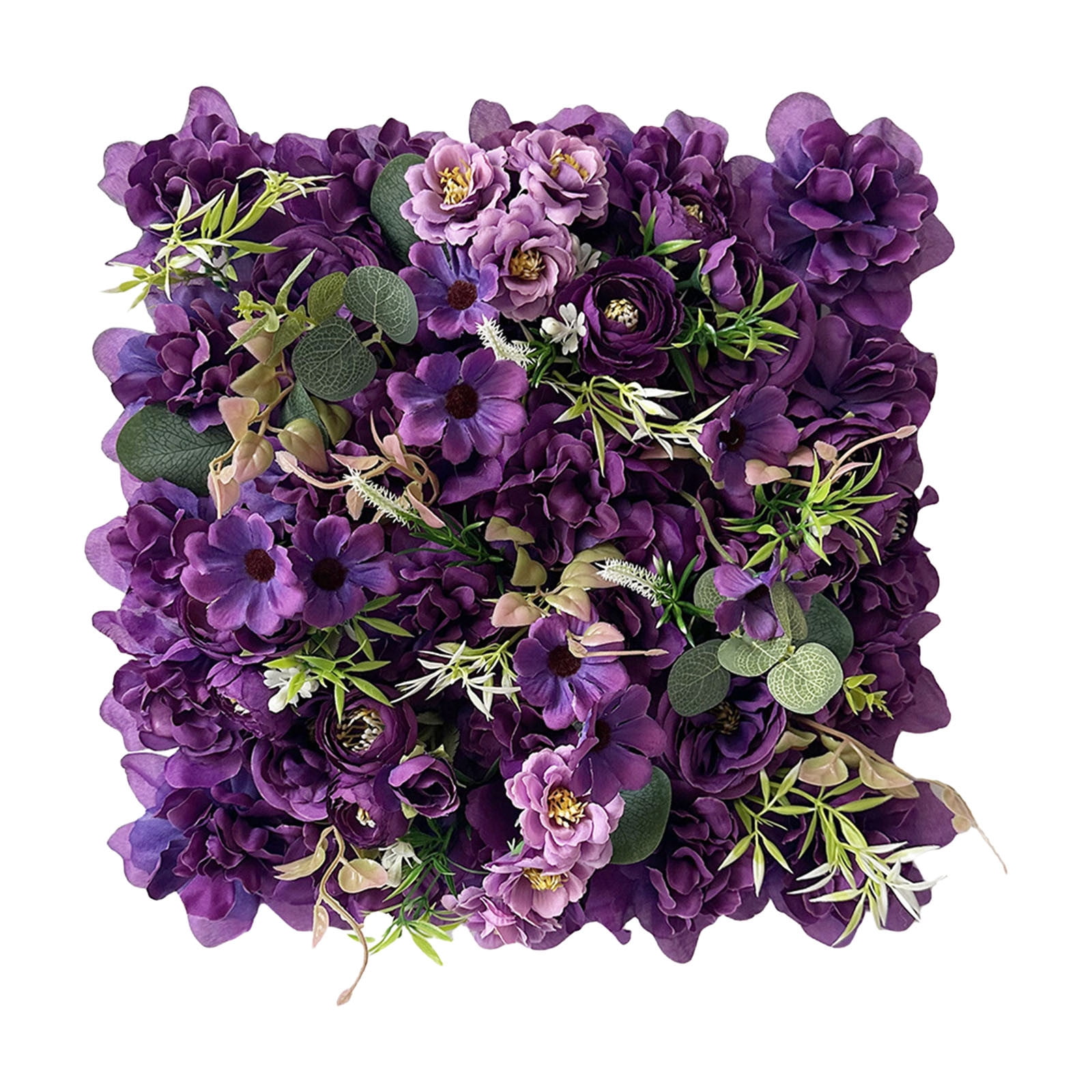 AYKHKYA 3D Flowers Wall Panel 15 * 15inch, Artificial Flower Wall ...