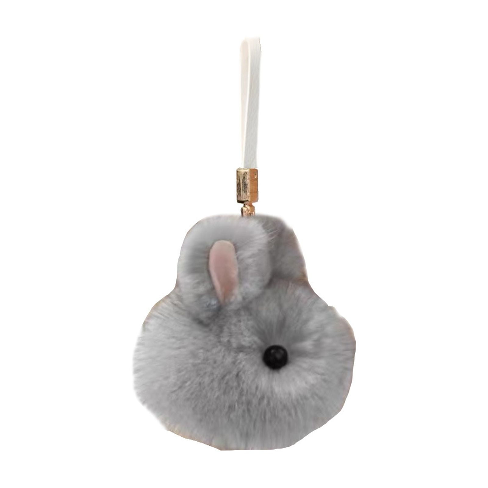 AYKHKYA Cute Bunny Keychain, Cartoon Faux Rabbit Fur Bag Pendant Plush ...