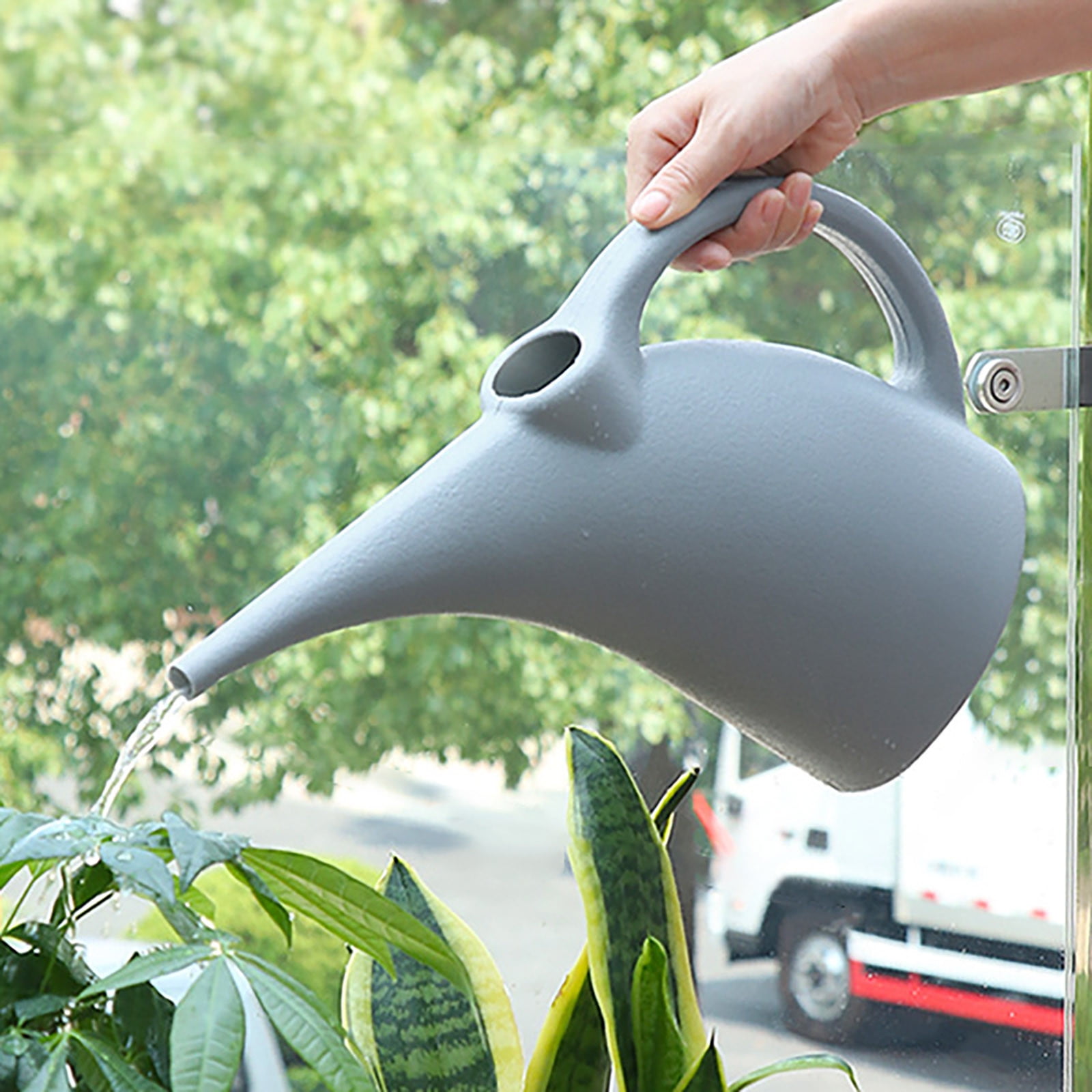 Summercome Plastic Watering Can Small Lightweight with Comfortable ...