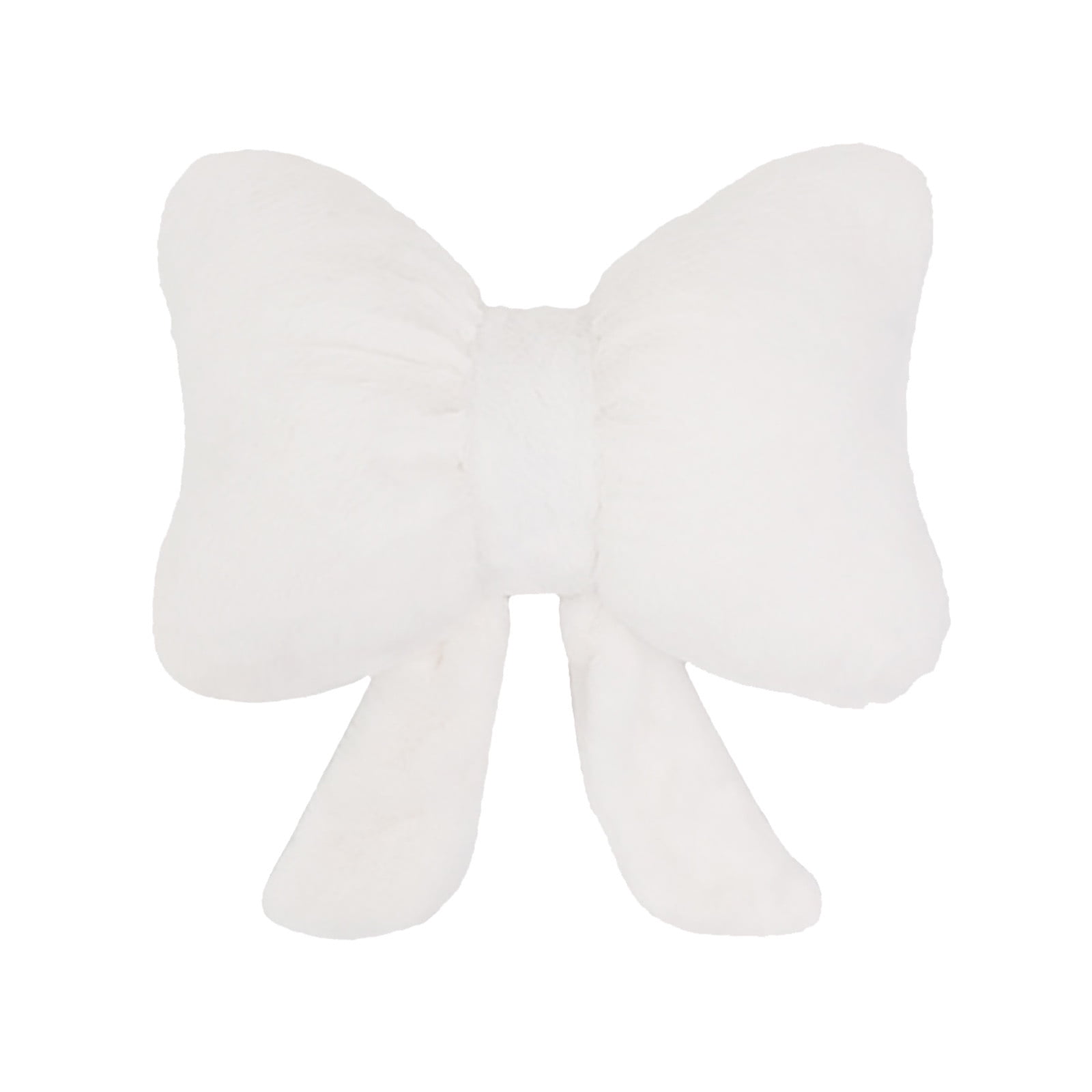 Summercome Stuffed Bow Christmas Decorations, Soft Furry Bow Throw ...