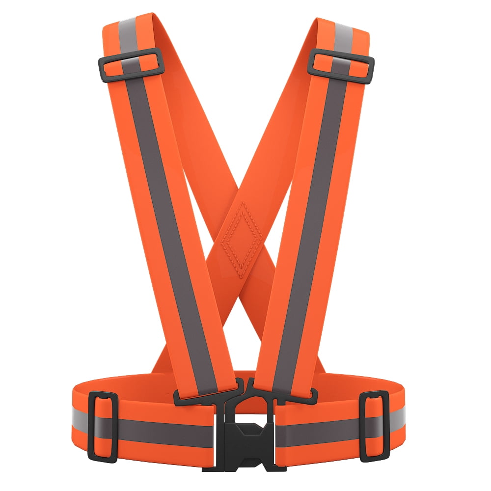 AYKRM 9 Color Reflective Vest with Hi Vis Bands, Fully Adjustable ...