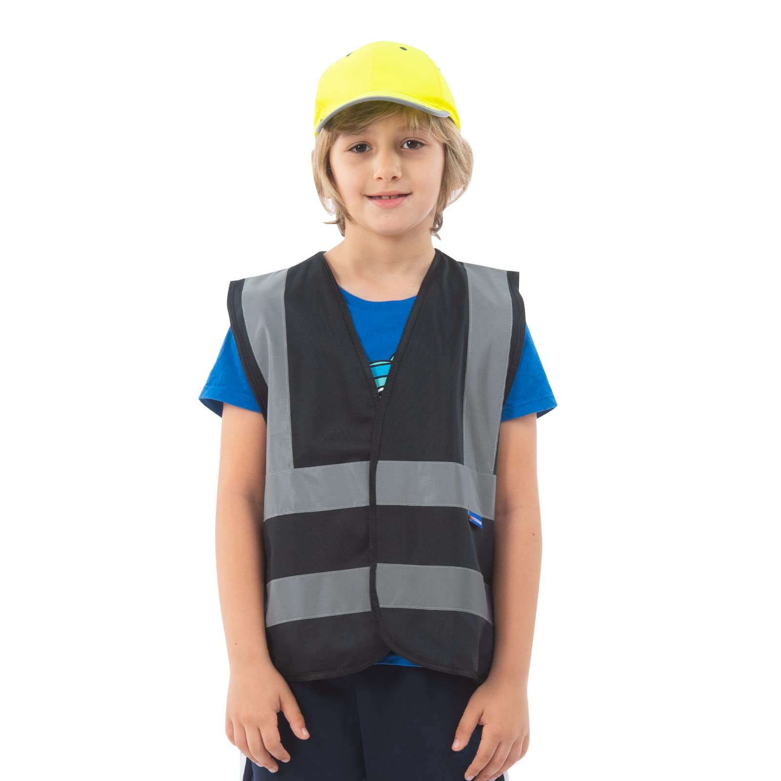 AYKRM Kids High visibility viz vest hi vis viz reflective safety vests ...