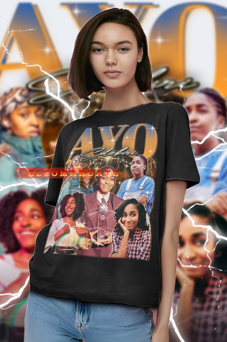 AYO EDEBIRI Vintage Shirt, Ayo Edebiri Homage Tshirt, Ayo Edebiri Fan ...