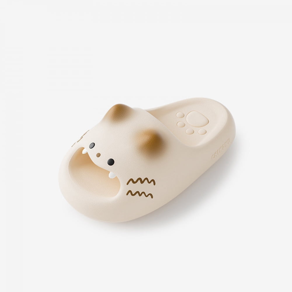 AYUER Caramel Cat Paws Slides for Women and Men, Adult Youth Cloudy ...