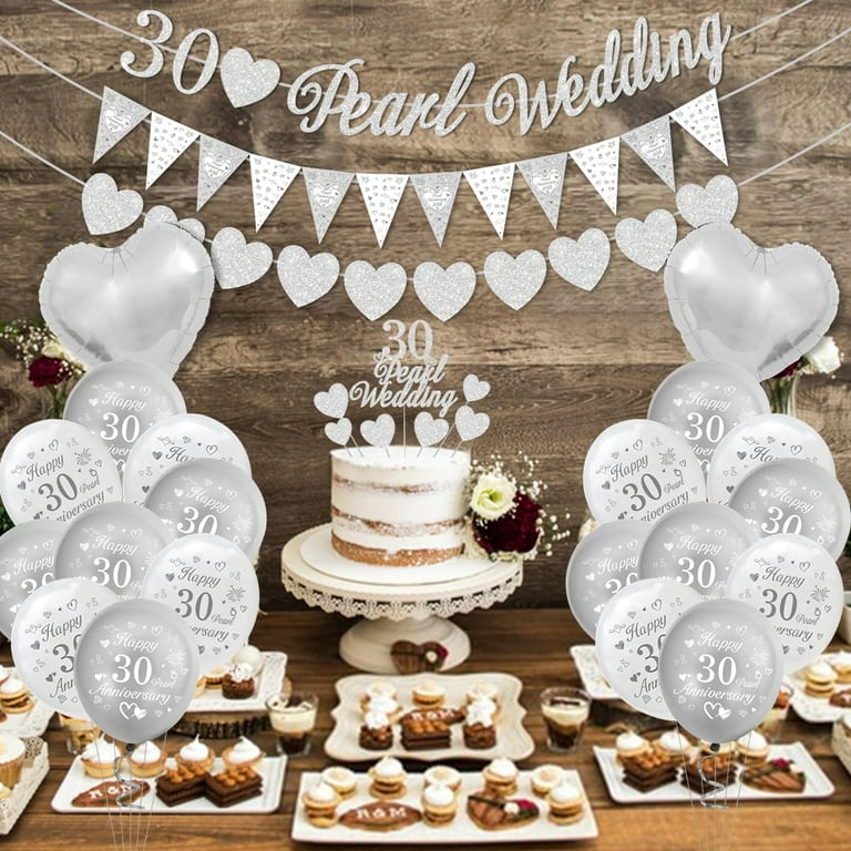 30th Wedding Anniversary Decoration Ideas 50th Wedding Anniversary