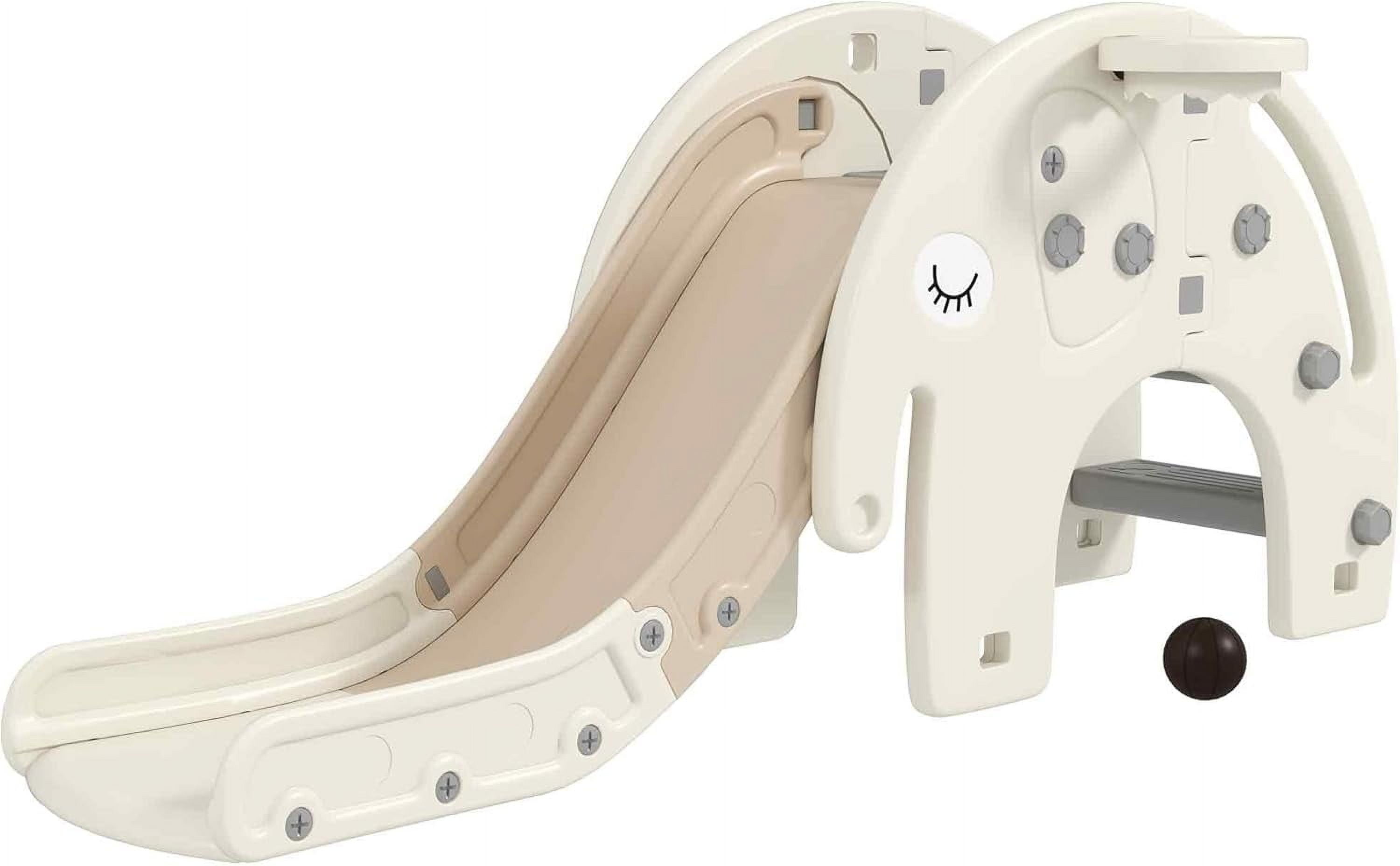 AYUQI Toddler Slide, 3 in 1 Indoor Foldable Kids Slide for Baby Age 1-3 ...