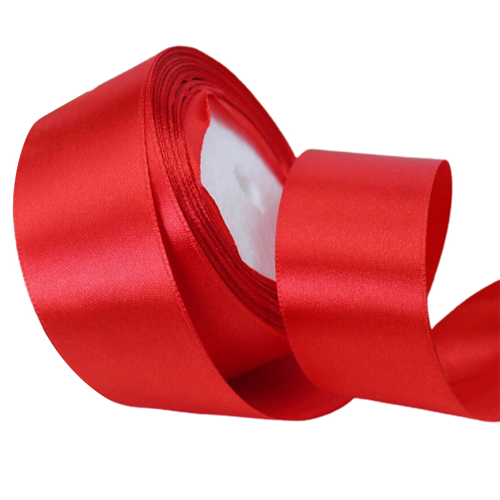 AYYUFE 5 Rolls 22m 4cm Wide Satin Wedding Ribbon Roll Gift Wrapping ...