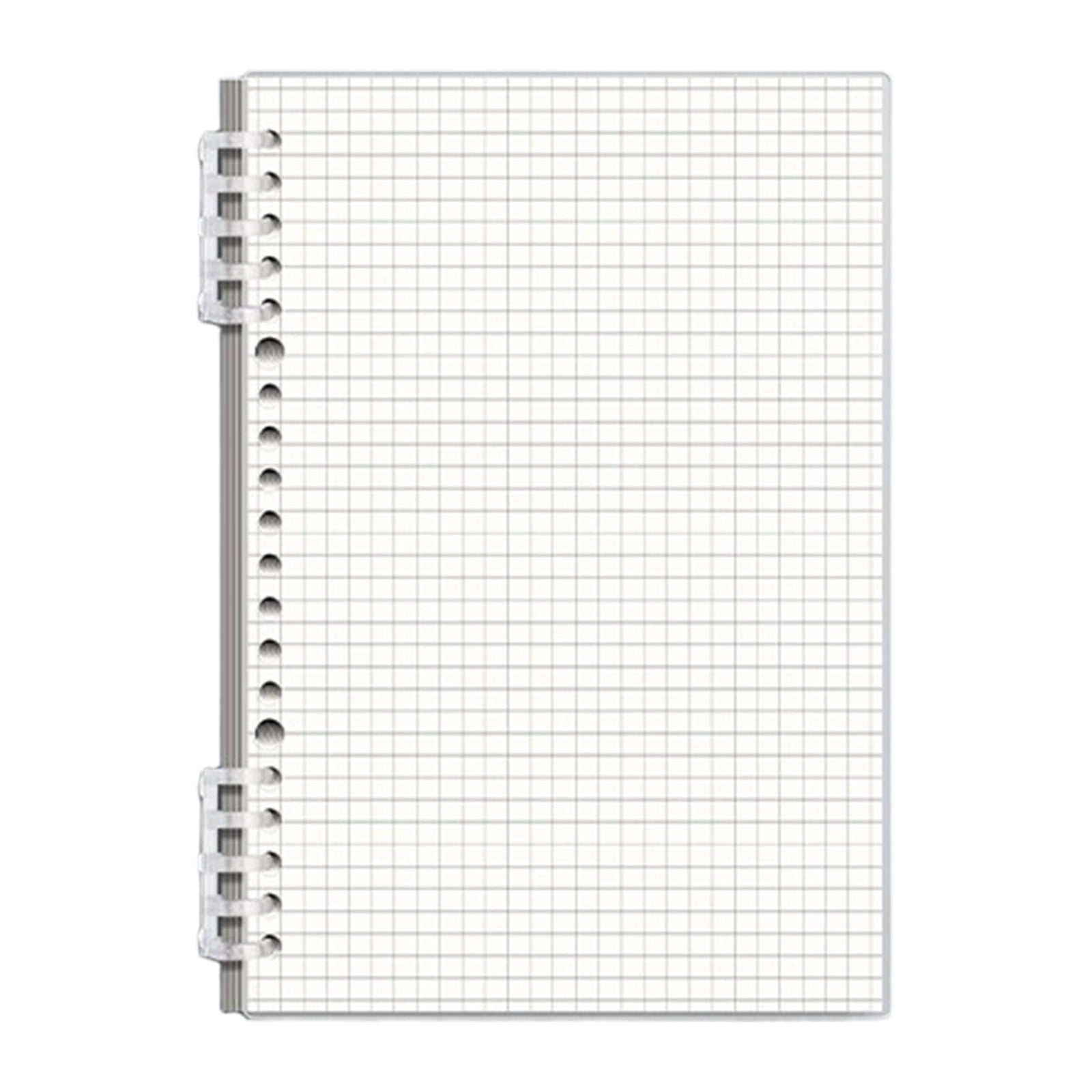 AYktou A5 Journal Notepad Binder with Grid Paper, 360° Folding ...
