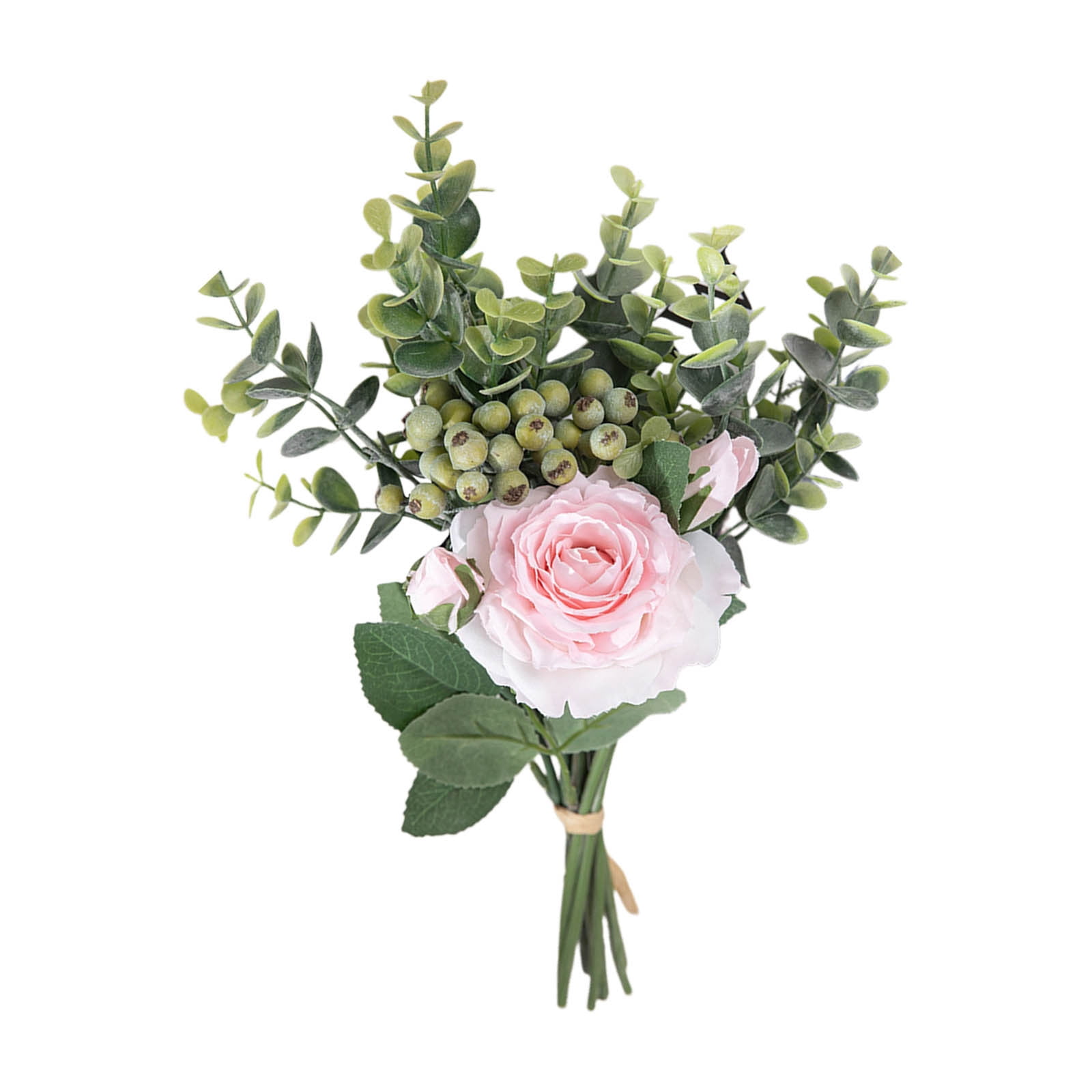 AYktou Artificial Flowers Bouquet,Silk Flowers Arrangements Wedding ...