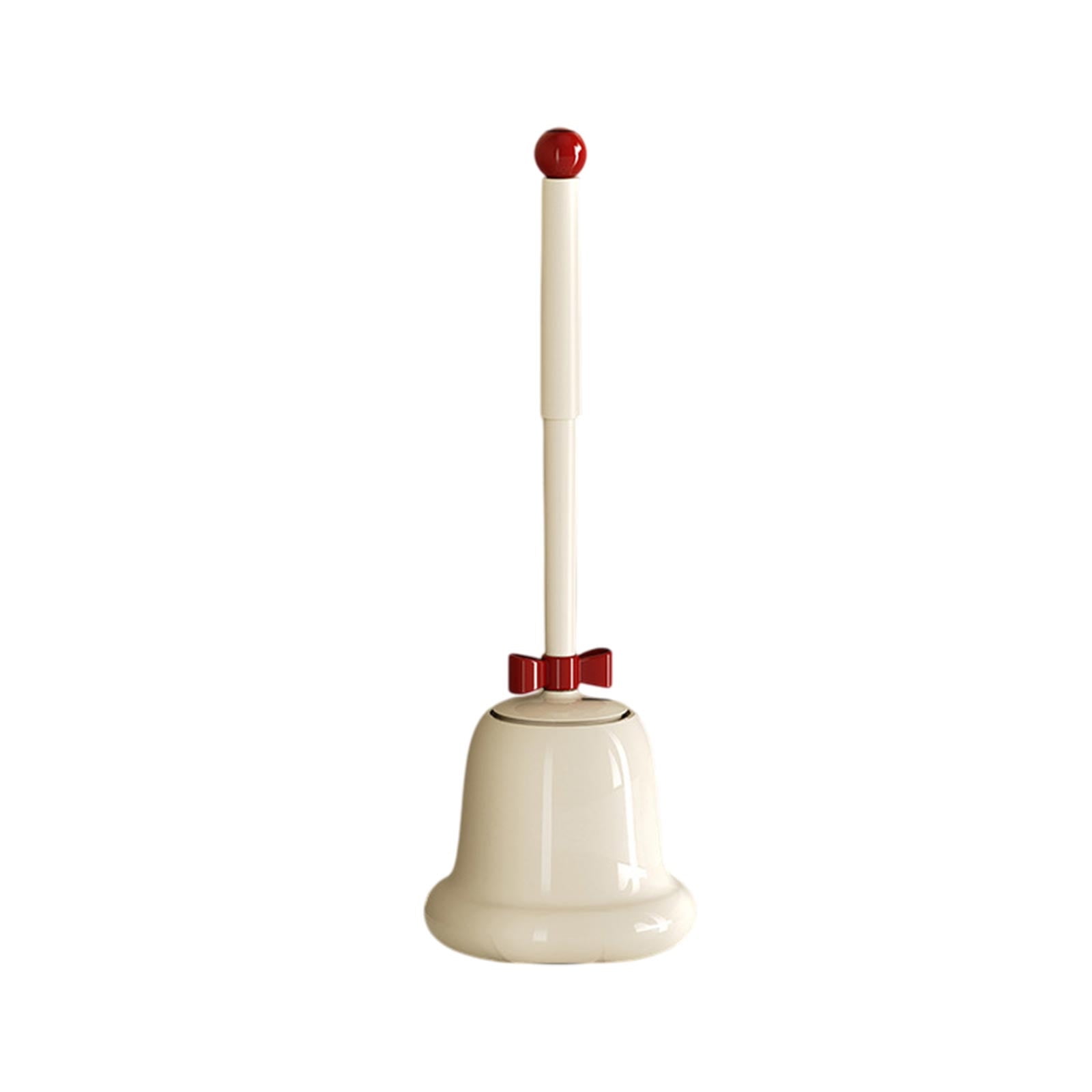 AYktou Bell-Shaped Toilet Brush and Holder Set, 18 Inch Long-Handled ...