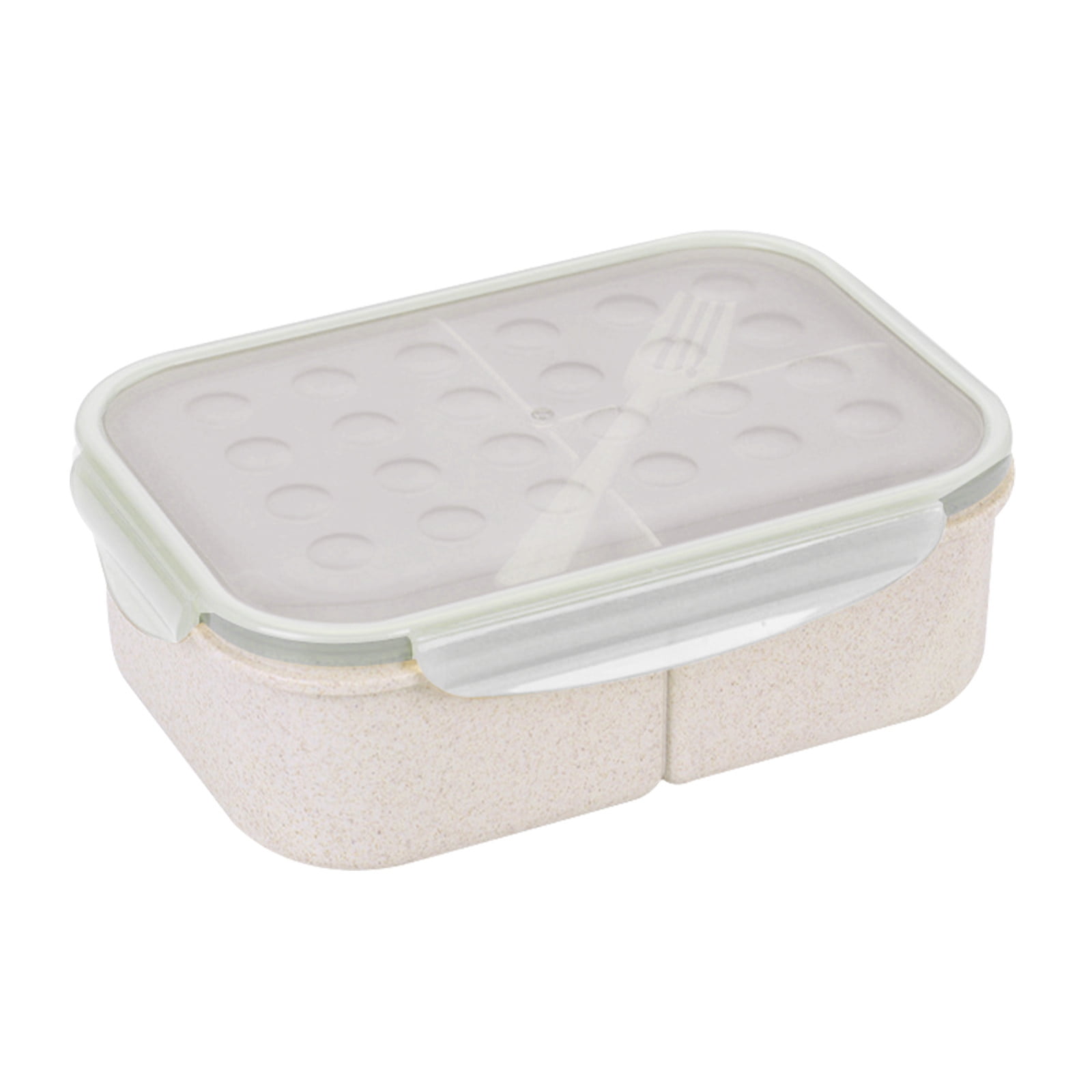 AYktou Bento Box-Meal Prep Containers with 3 Grids,Portable Reusable Snack Containers with Lids ...