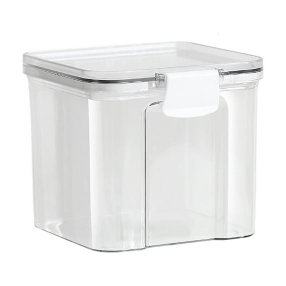 AYktou Clear Airtight Food Storage Containers with Lids, 700ML Food ...
