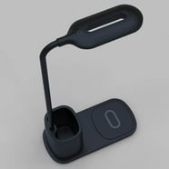 Portable LED Desk Lamp with Wireless Charging Station, USB Port, Auto ...