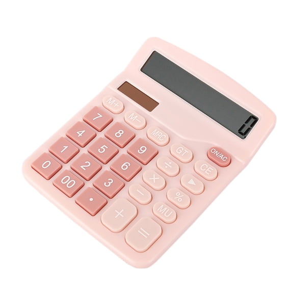 AYktou Desktop Calculator 12-Digit Display, 4.7×5.9×1.5 Inch Large LCD ...