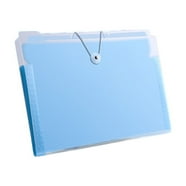 JAM Paper 6 Pocket Expanding File, Black, 1/Pack, Letter Size, 9 x 13 ...