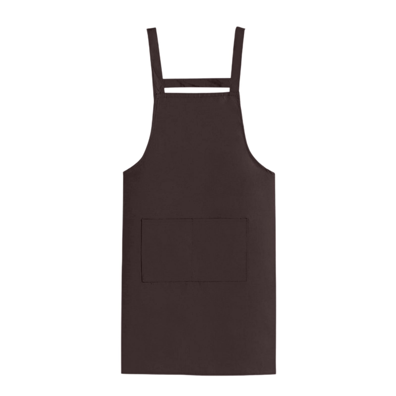 AYktou H Back Style Kitchen Aprons for Women/Men with 2 Pocket, Oil ...