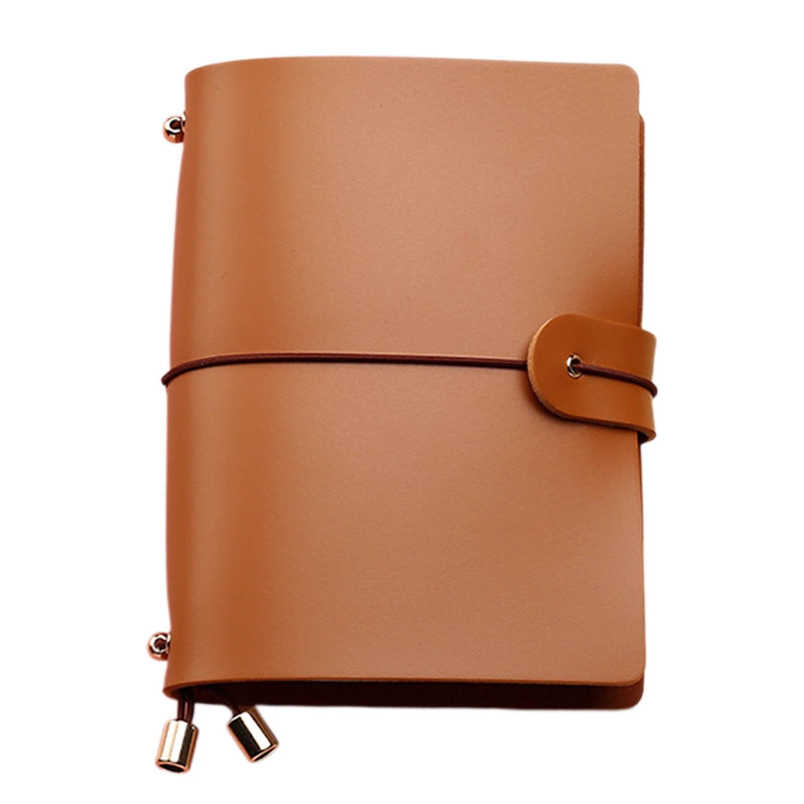 AYktou Leather Journal Note 5.3x4.1 inch Travelers Note with Elastic ...