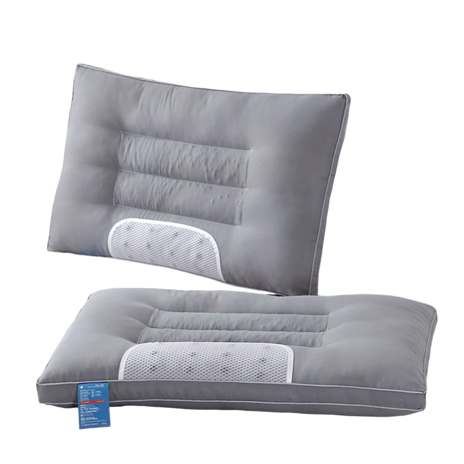 AYktou Neck Pillows for Pain Relief, Cassia Cushion Cervical Bed Pillow ...