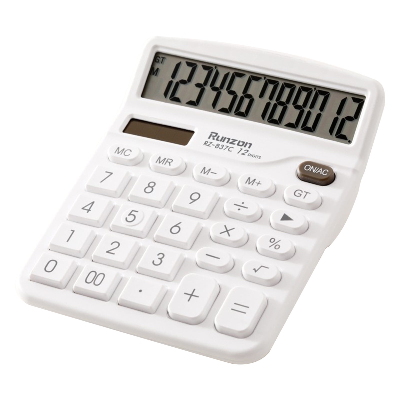 AYktou Scientific Calculator 12 Digits Large Display And Buttons Clear ...