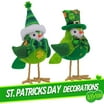 St Patricks Day Birds Decorations Plush Bird Decorations Bird Figurines ...