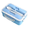 AYktou Wheat Straw Lunch Box - Leak-Proof Bento Box with Chopsticks ...