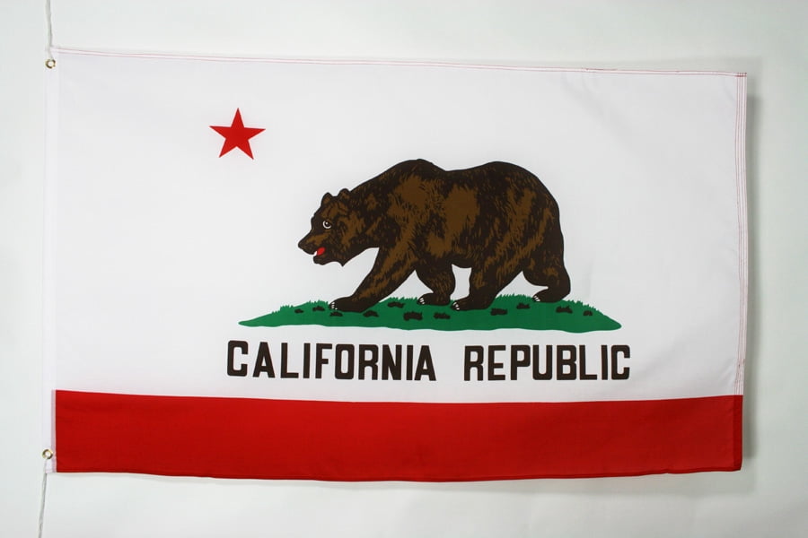 AZ FLAG California Boat Flag 3 x 5 ft Mesh Polyester Californian ...