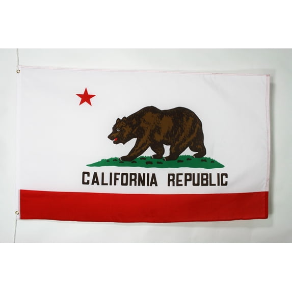 AZ FLAG California Boat Flag 3 x 5 ft Mesh Polyester Californian ...