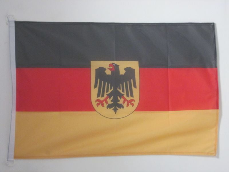 AZ FLAG Germany with eagle Boat Flag 2 x 3 ft Mesh Polyester Plastic ...