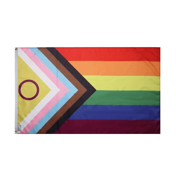 AZ FLAG Inclusive LGBT Pride Flag 3 x 5 ft 100D Polyester Gay pride 2 ...