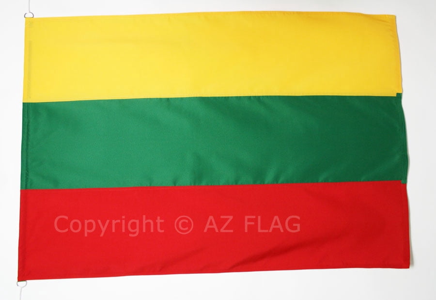 AZ FLAG Lithuania Flag 3x5 ft Lithuanian Banner Tergal Metal Rings ...