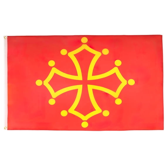 AZ FLAG Pack of 10 Midi-Pyrenees - Occitania Flag 2 x 3 ft 100D ...