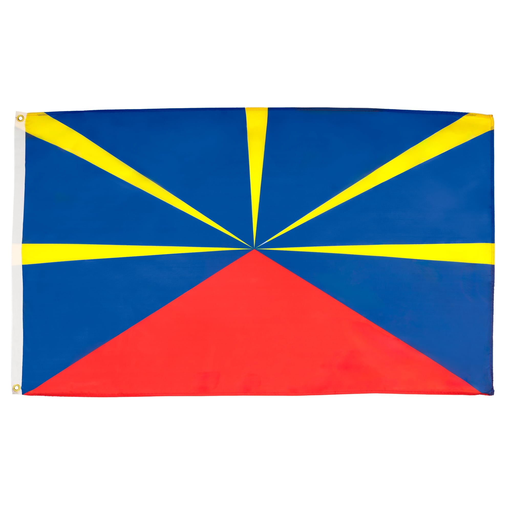 AZ FLAG Pack of 10 Reunion Flag 2 x 3 ft 100D Polyester 2 Grommets 90 x ...