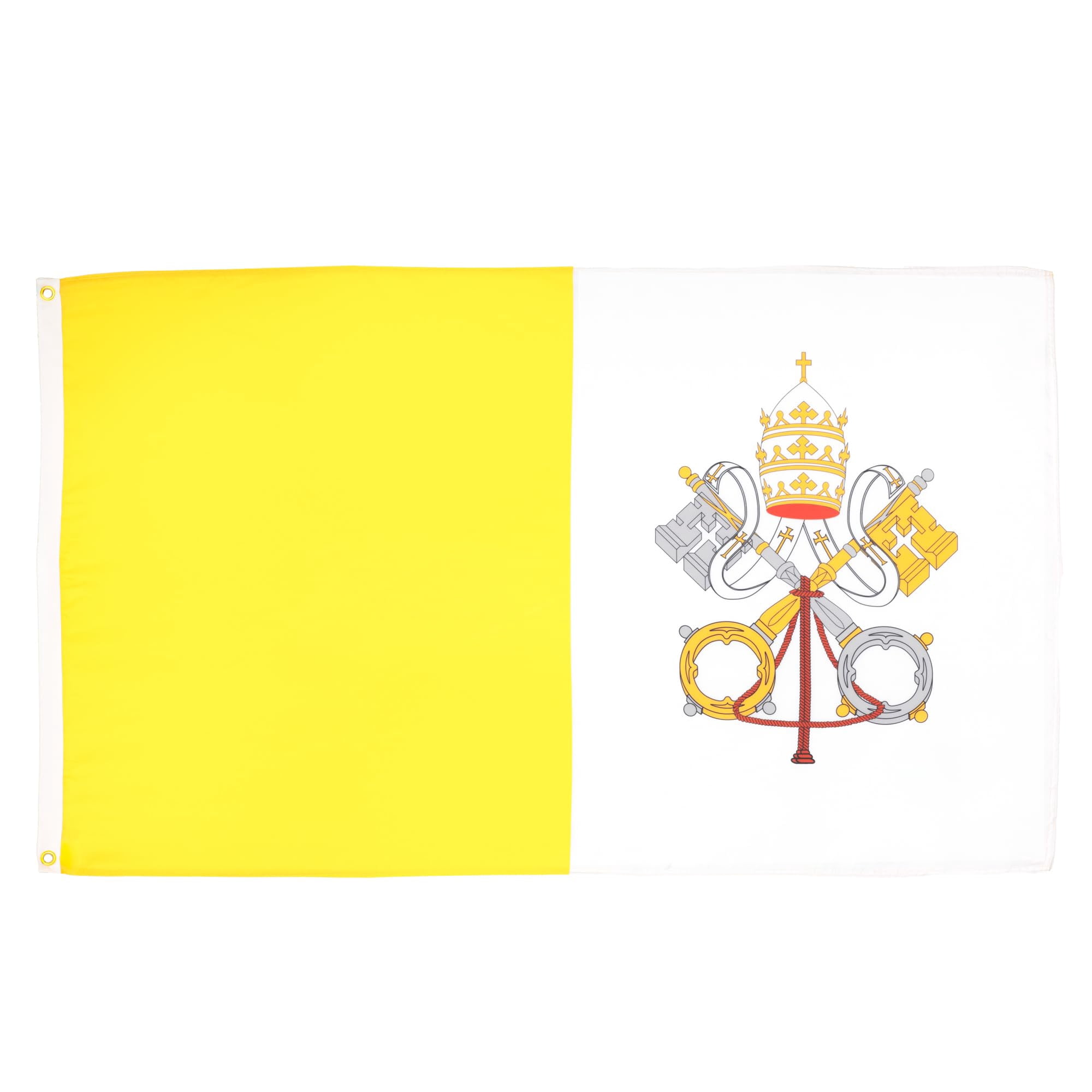 AZ FLAG Pack of 10 Vatican City Flag 2 x 3 ft 100D Polyester Vatican 2 ...