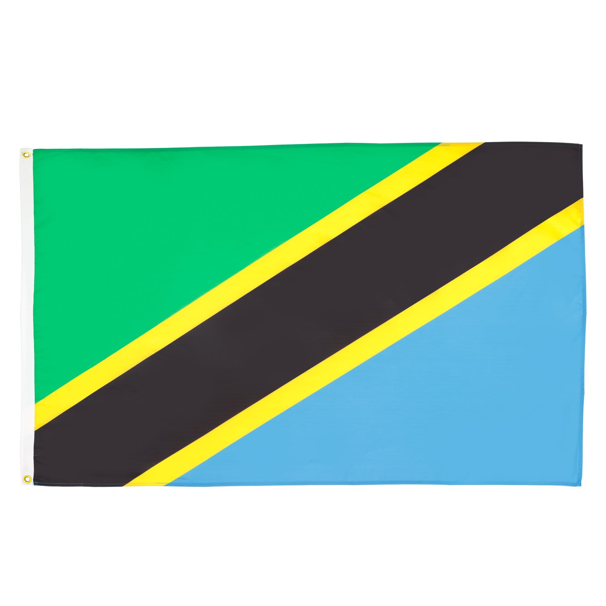 AZ FLAG Pack of 2 Tanzania Flags 2x3 ft Tanzanian 100D Polyester 2 ...