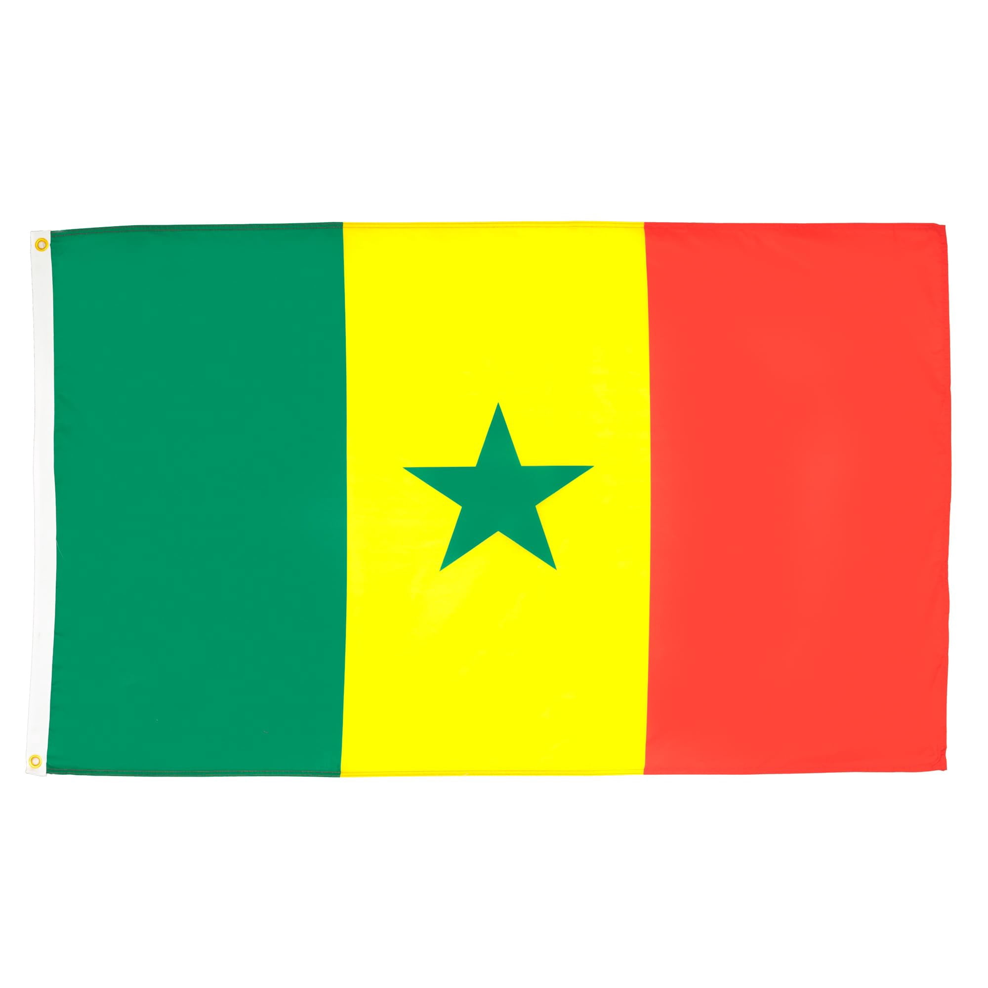 AZ FLAG Pack of 5 Senegal Flags 2x3 ft Senegalese 100D Polyester 2 ...