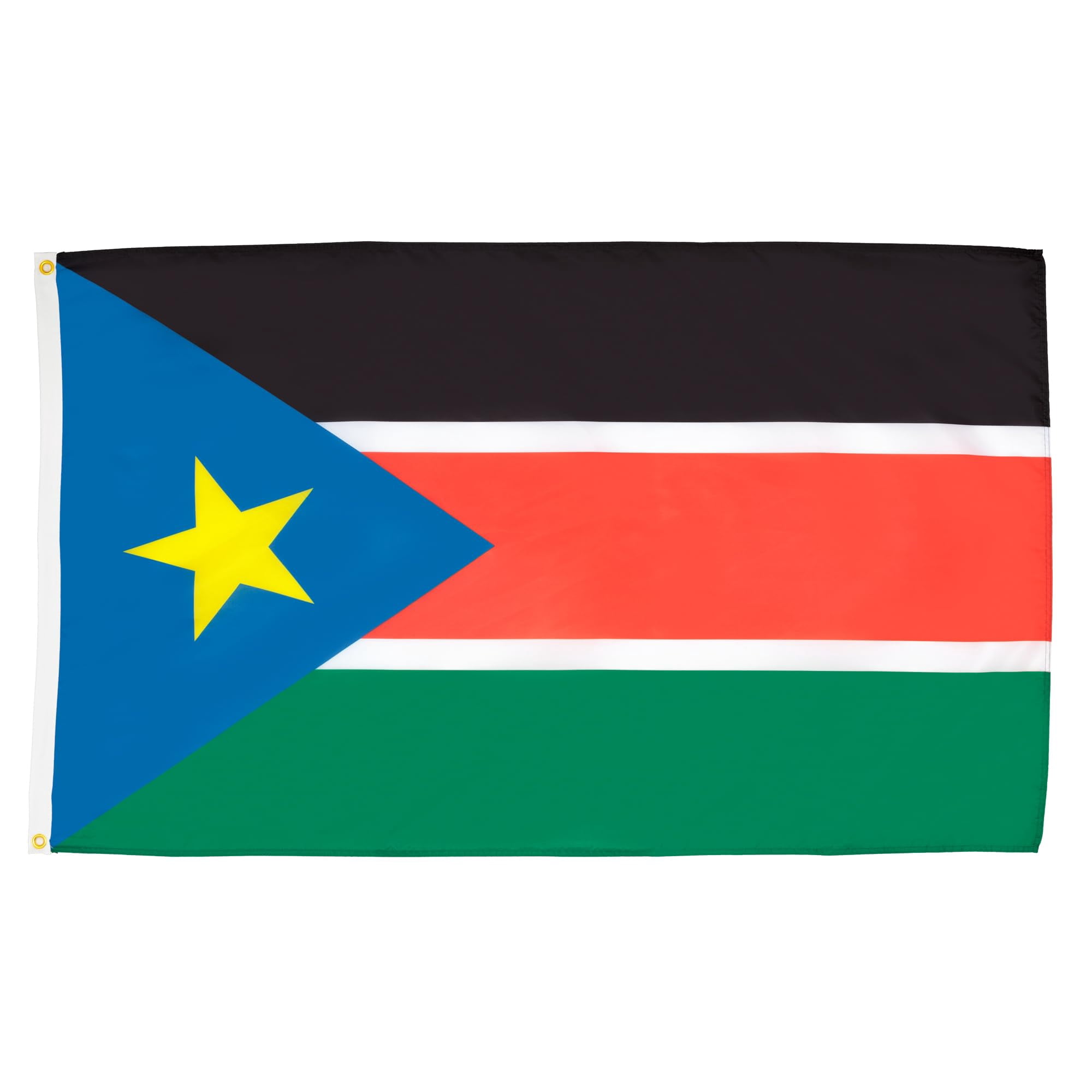 AZ FLAG Pack of 5 South Sudan Flags 2x3 ft 100D Polyester 2 Grommets ...