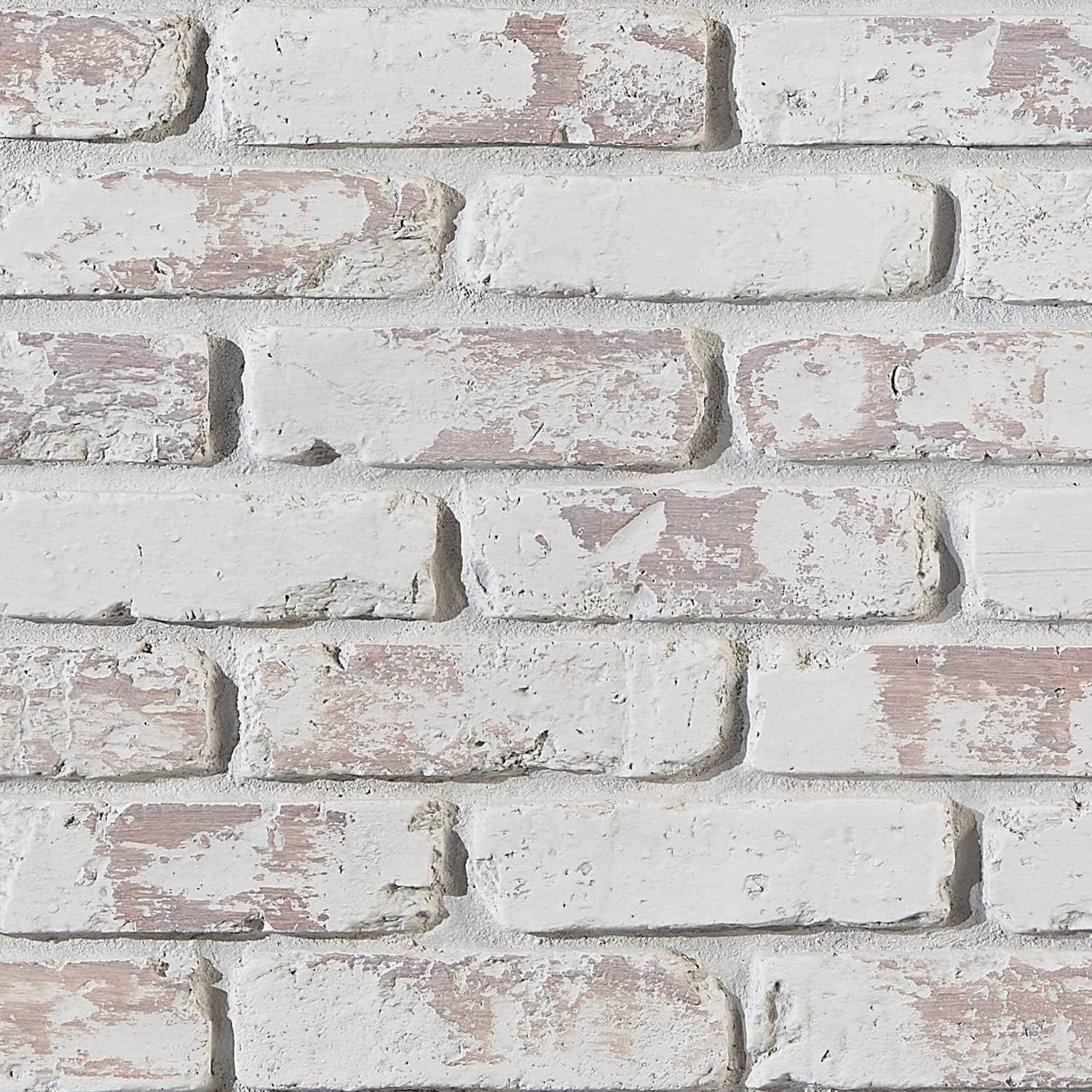 AZ Faux, Faux Brick 3D Textured Wall Panel Sample, Old Medford Brick ...