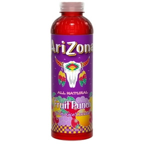 AriZona Fruit Punch, 4 Pack, Big Cans, 22 Fl Oz Each, Shelf-Stable ...