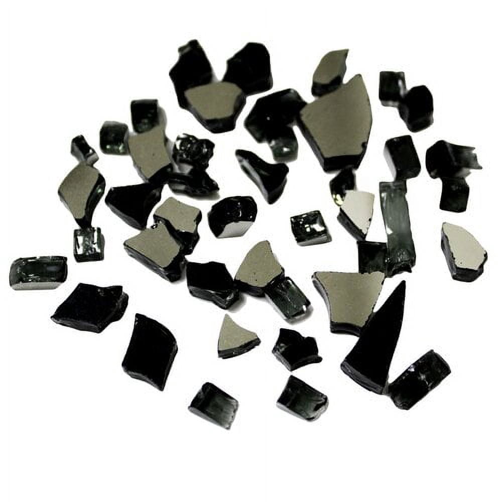 AZ Patio Heaters Reflective Fire Glass in Black - Walmart.com
