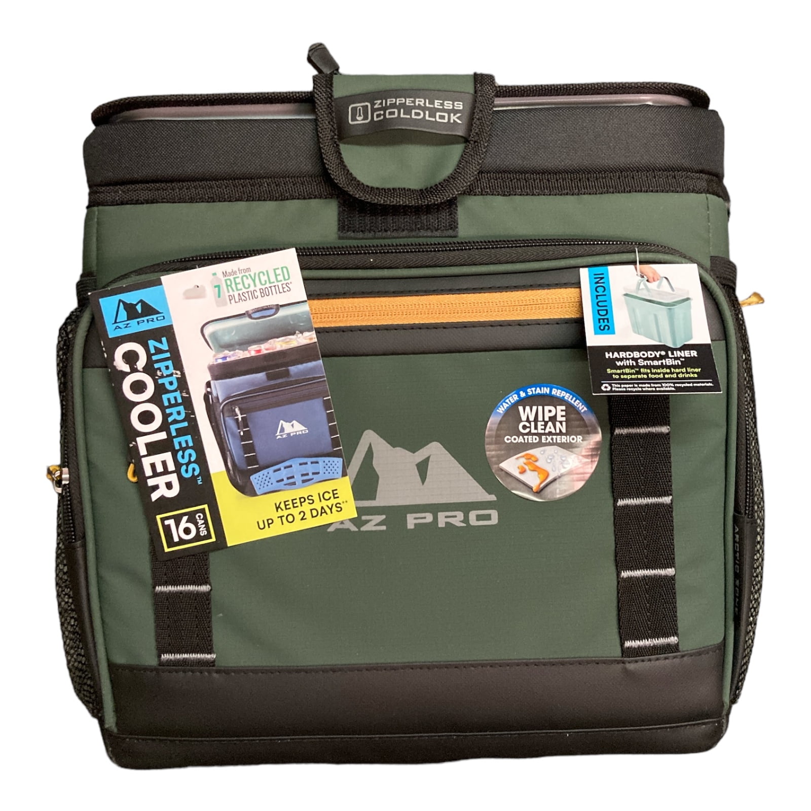 AZ Pro 16-Can Zipperless ColdLok Water and Stain Repellent Cooler ...