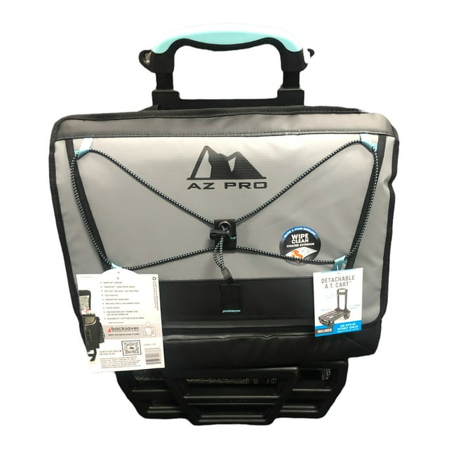 AZ Pro 58-Can Insulated Rolling Cooler with Big Handle, Ice Storage ...