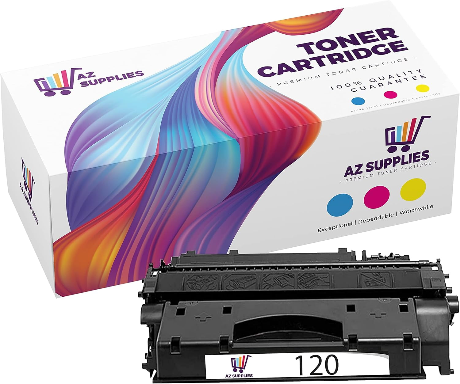 AZ SUPPLIES Compatible Toner Cartridge Replacement for Canon 2617B001AA ...