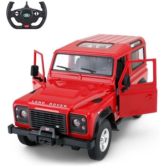 AZ Trading 1-14 Scale RC Land Rover Defender Toy Car, Red - Walmart.com
