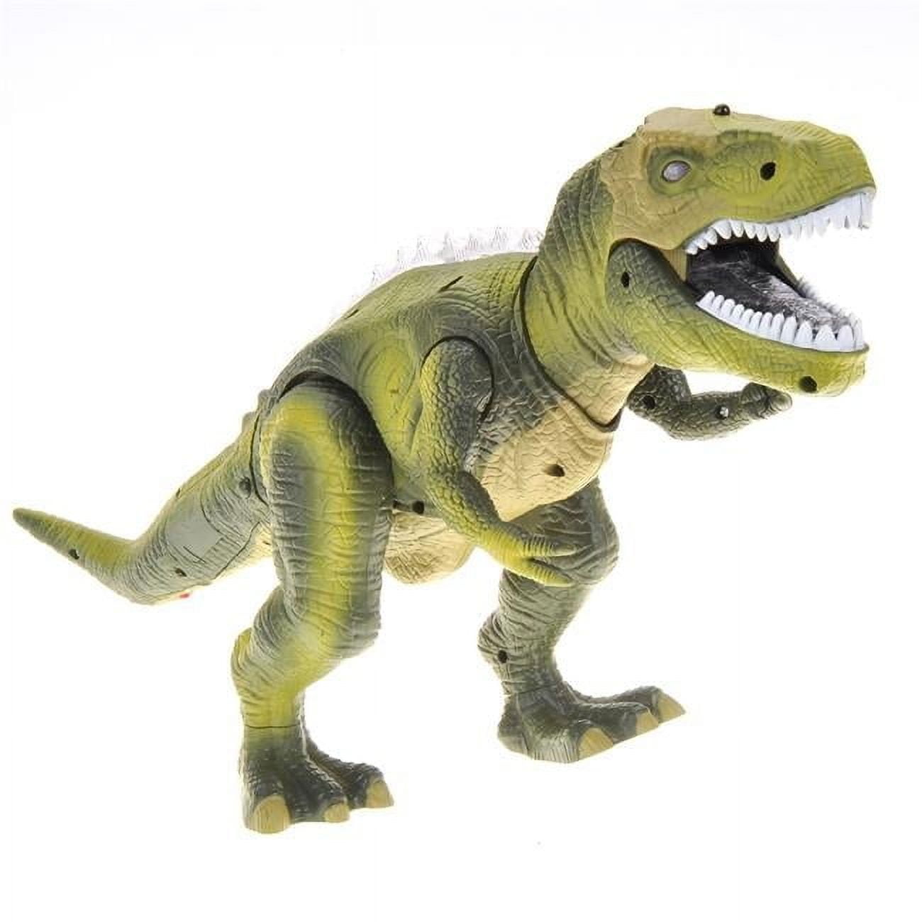 RC Dinosaur T-Rex Toys Light/Music/Mouth Movement Green - Walmart.com