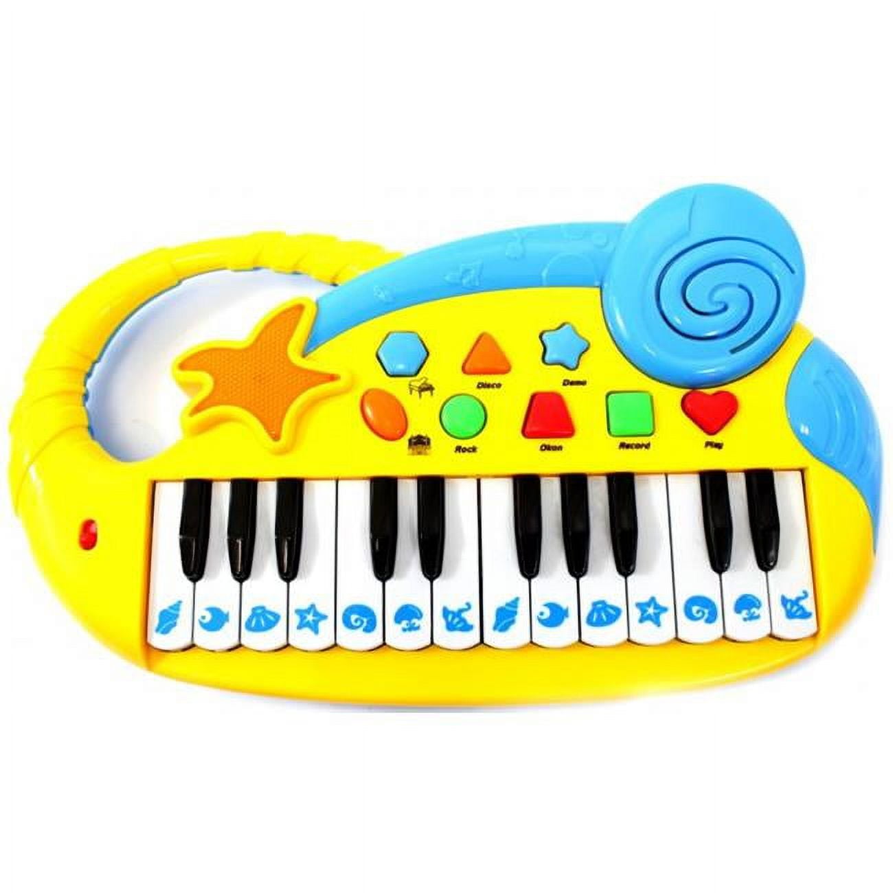AZ Trading & Import PS90A Yellow Kids Electronic Piano Keyboard with ...