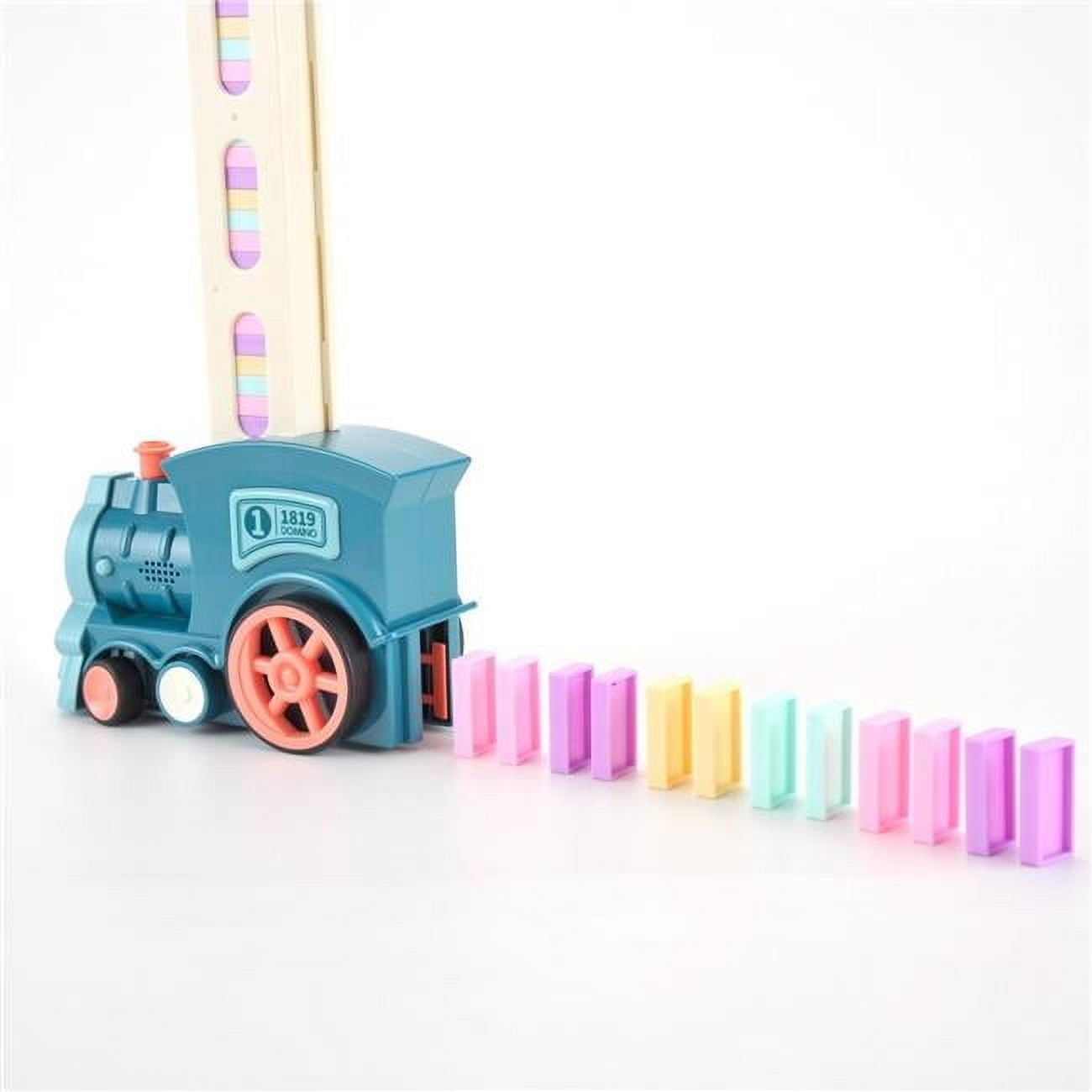 Automatic Stacking Domino Train Toy Set - Walmart.com