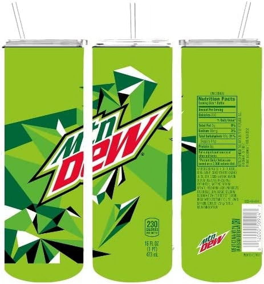 AZBOWS Stainless steel double walled Mountain image Dew 20oz Straight ...