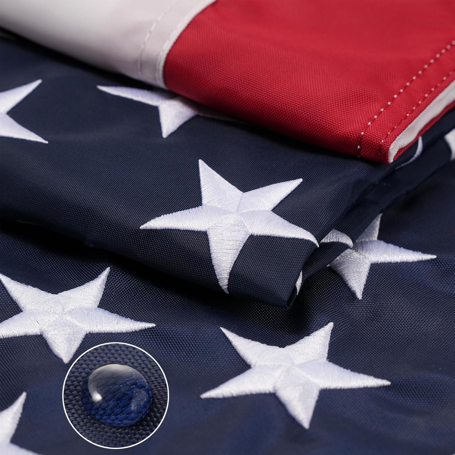 AZCOVER American Flag 4x6 FT US Flag for Outside Heavy Duty Nylon ...